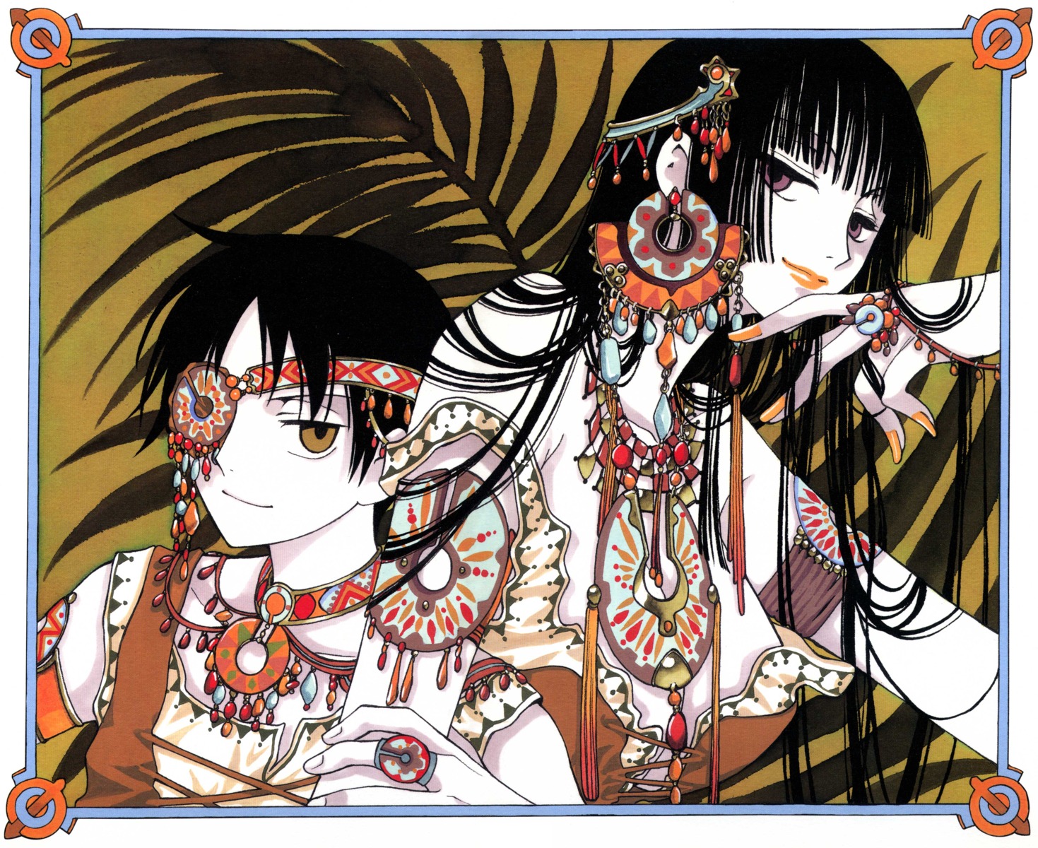 clamp xxxholic ichihara yuuko watanuki kimihiro | #23542 | yande.re